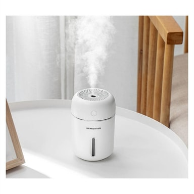 Luftfugter 280 ml (13x8 cm) Hvid | Elgiganten