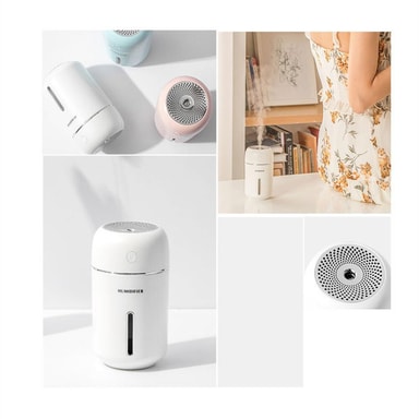 Luftfugter 280 ml (13x8 cm) Hvid | Elgiganten | Elgiganten