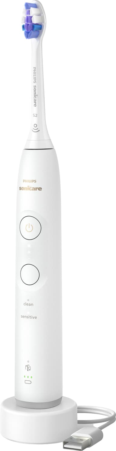 Philips Sonicare Series 6100 elektrisk tandbørste HX7400/01 (hvid ... Philips Sonicare Series 6100 elektrisk tandbørste HX7400/01 (hvid ...