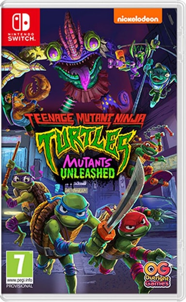 Teenage Mutant Ninja Turtles: Mutants Unleashed (Switch) | Elgiganten ...