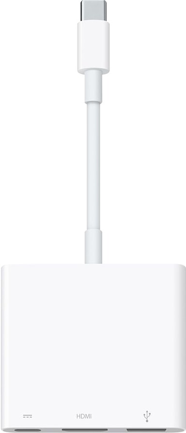 Apple USB-C Digital AV multiport-adapter | Elgiganten | Elgiganten