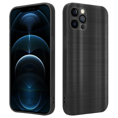 Cover iPhone 12 PRO MAX Etui Case (Sort) | Elgiganten