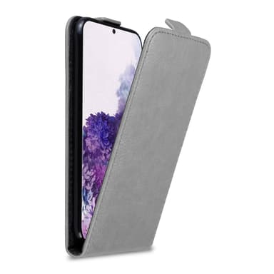 Samsung Galaxy S20 Pungetui Flip Cover (Grå) | Elgiganten