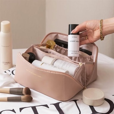 Make-up taske - Pink | Elgiganten
