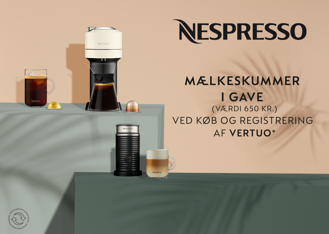 Nespresso: Kampagner og tilbud | Elgiganten