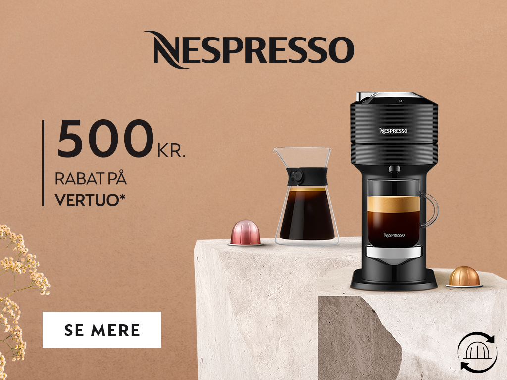 Kapselmaskine | Nespresso, Dolce Gusto, Tassimo m.fl | Elgiganten