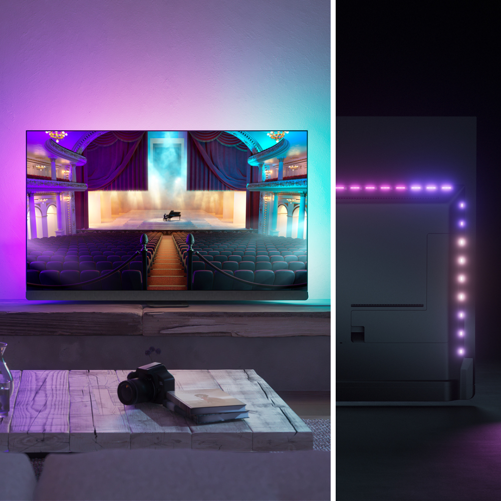 Philips 65” OLED908 4K OLED Ambilight Smart TV (2023) | Elgiganten ...