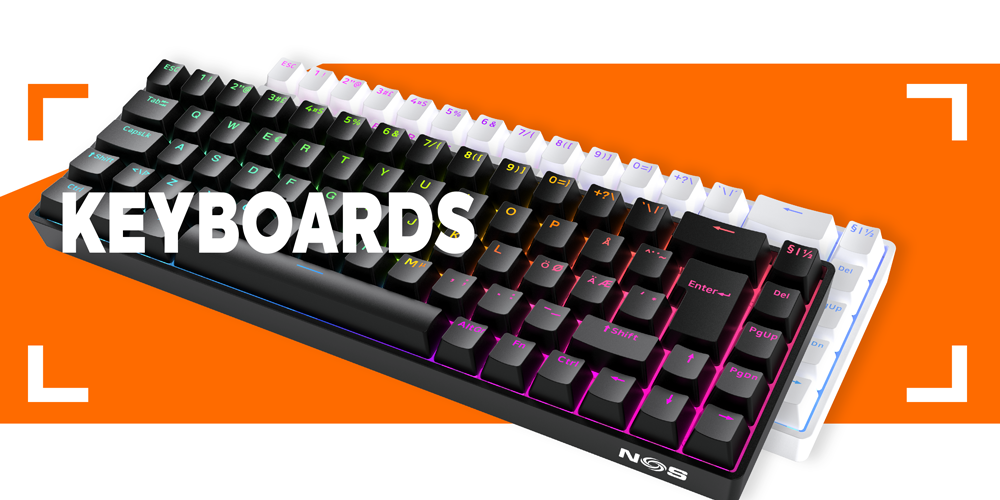 NOS gaming-tastatur | Elgiganten