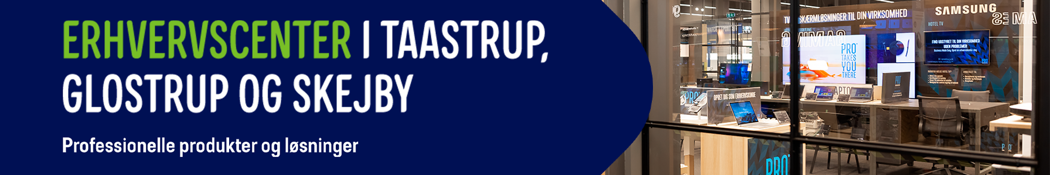 Erhvervscenter kom ned og mærke dine produkter | Elgiganten