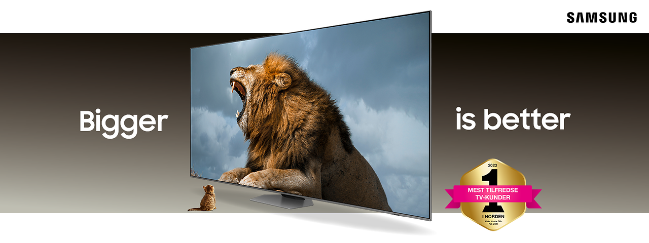 Samsungs store TV-skærme | Elgiganten