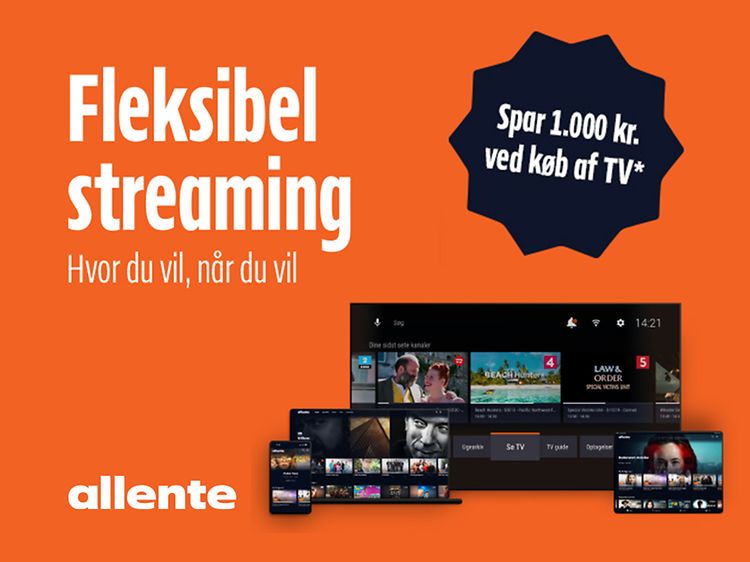 Allente - Parabol og Streaming | Elgiganten