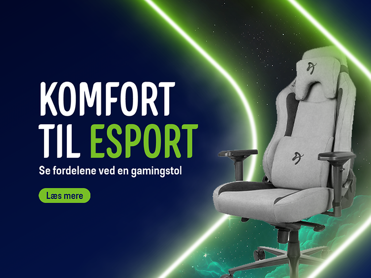 Gaming-stole og -borde designet specifikt til gaming | Elgiganten